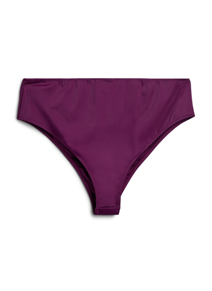 Brazilian bikini briefs with a regular waist - Purple - Sz. 40-64 ...
