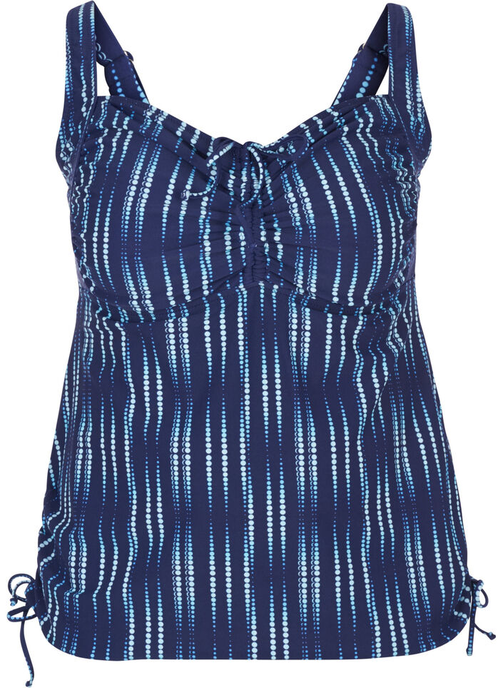 Tankini - Blue - Sz. 42 - Zizzifashion