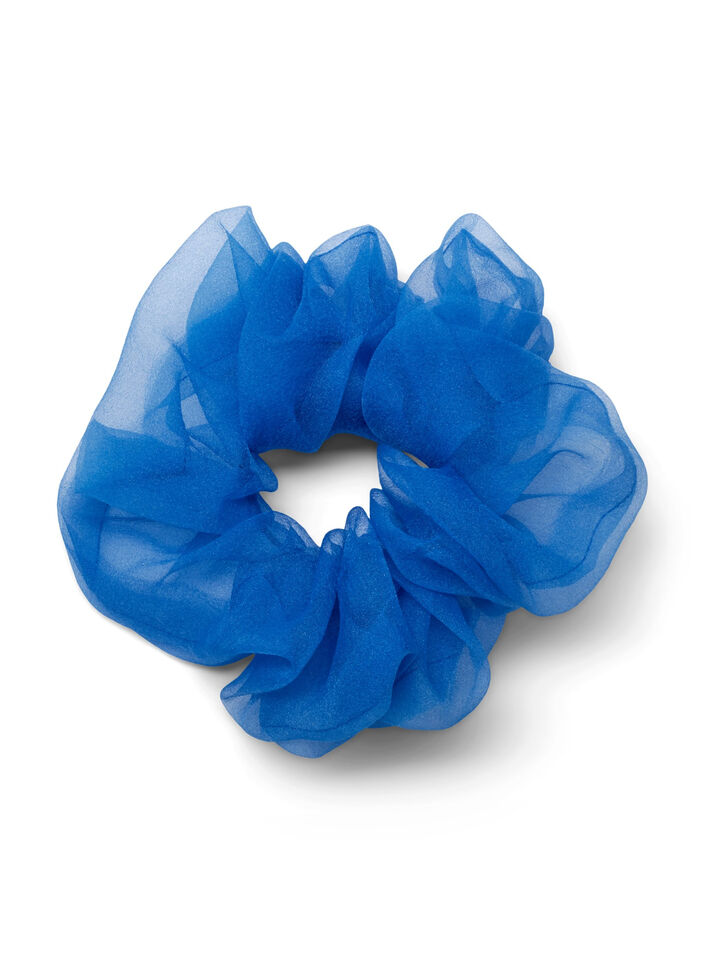 Scrunchie - Blue - Sz. One Size - Zizzifashion